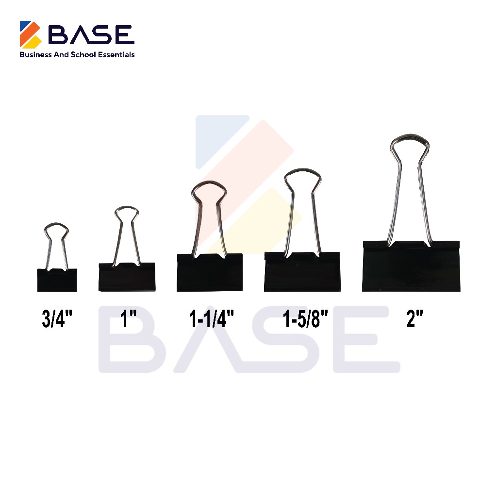Joy Binder Clips (Black) | Shopee Philippines