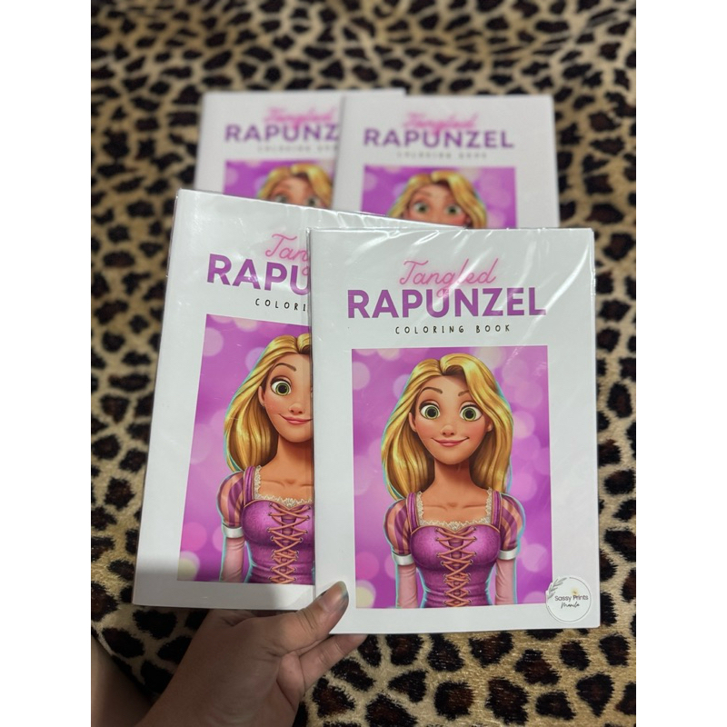 RAPUNZEL COLORING BOOK PARTYFAVOR COLORING BOOK | Shopee Philippines