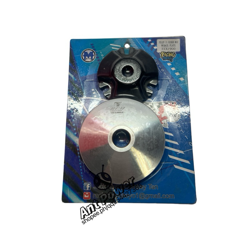 RACING MONKEY PULLEY WITH BACKPLATE MIO SPORTY/SOULTY | Shopee Philippines