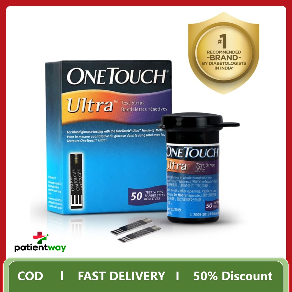 One Touch Ultra Test Strips 25s or 50s or One Touch UltraSoft Lancets ...