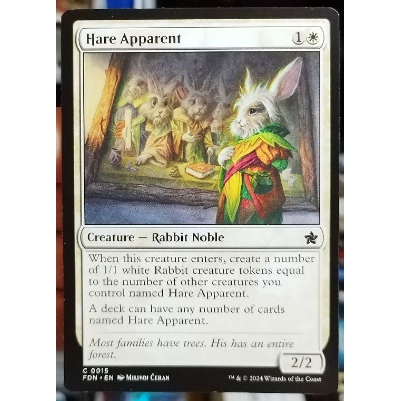 Hare Apparent (Magic the gathering) | Shopee Philippines