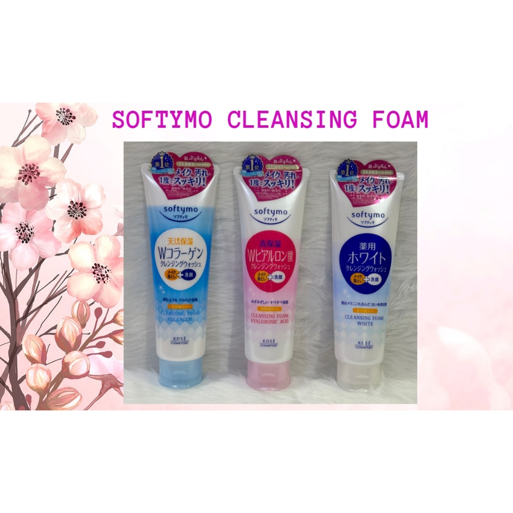 JAPAN KOSE SOFTYMO CLEANSING FOAM FACIAL WASH (190G) | Shopee Philippines