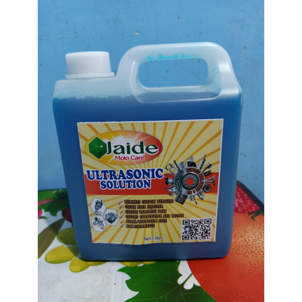 Jaide Ultrasonic cleaner solution for Fi cleaning 1 liter | Shopee ...