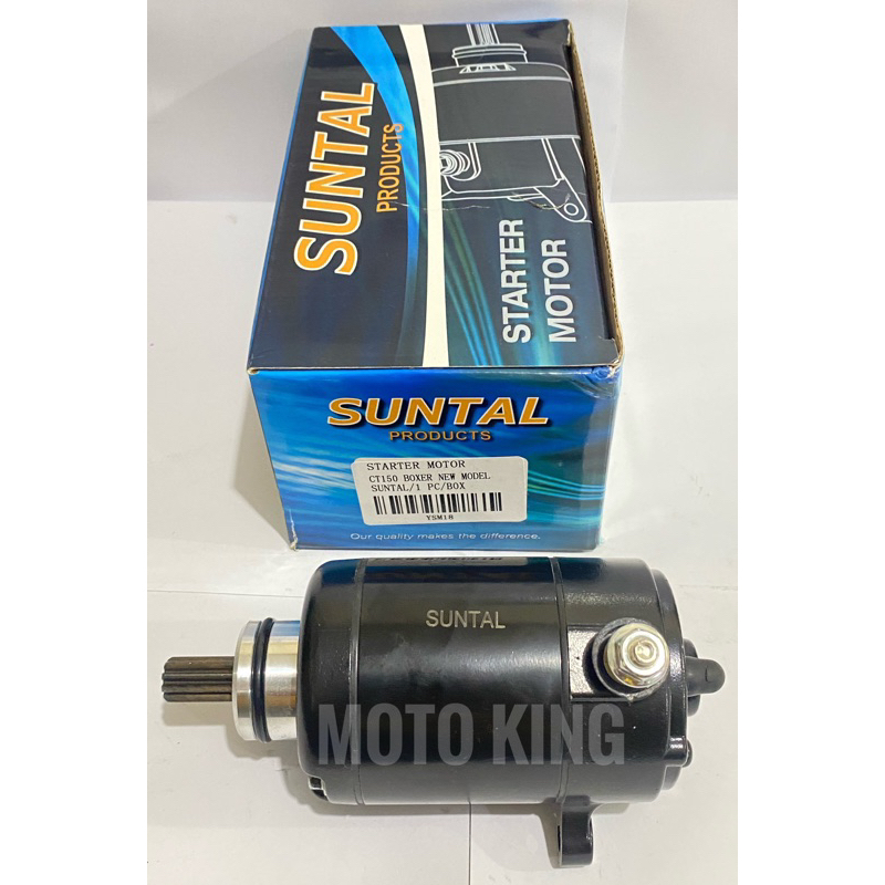 STARTER MOTOR CT150 BOXER NEW MODEL (YSM18) | Shopee Philippines
