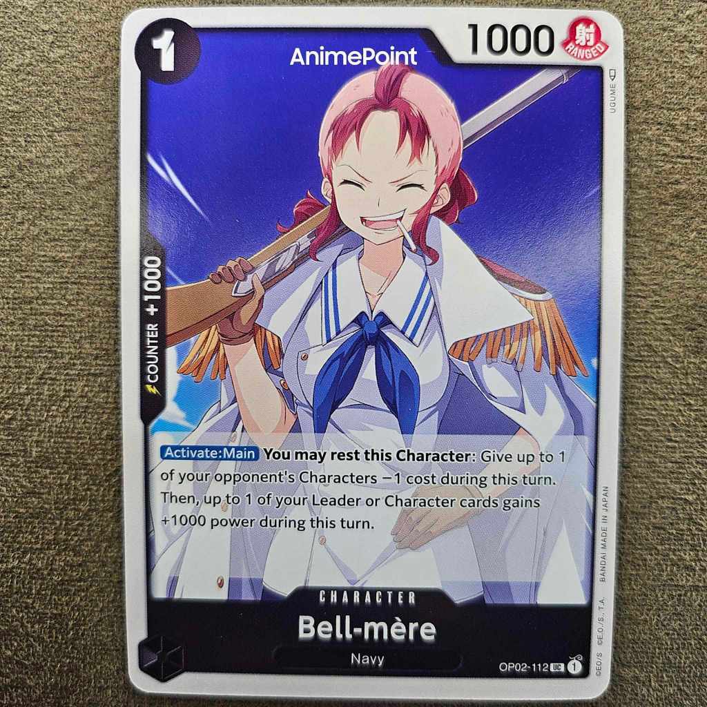 One Piece TCG [ENGLISH] OP02-112 UC Bell-mere [ENGLISH VERSION] | Shopee Philippines