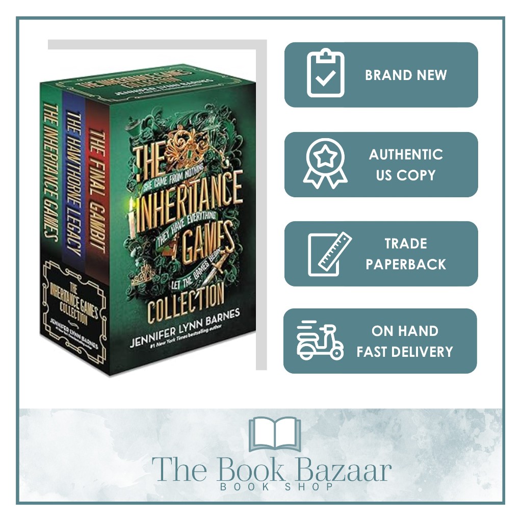 The Inheritance Games Box set by Jennifer Lynn Barnes [US - Remaindered ...