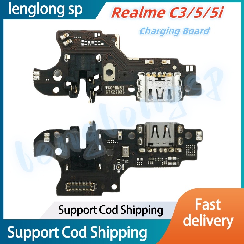 Realme C3 5 5i USB Charging Port Board For Repair Replacement | Shopee ...