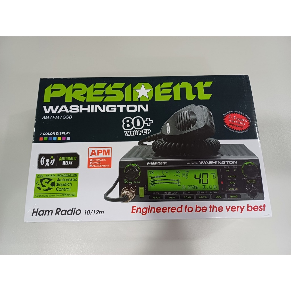 President Electronics Washington SSB CB Radio | Shopee Philippines