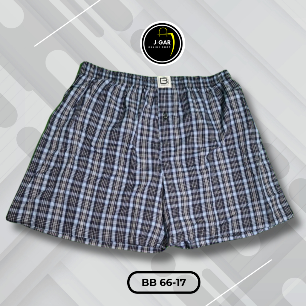 Baleno Premium Quality Boxers Short Assorted Checkered ( BL 66-17 ) | Shopee Philippines