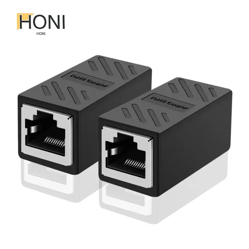 RJ45 Coupler Female to Female Ethernet Network Cable Extender Connector ...
