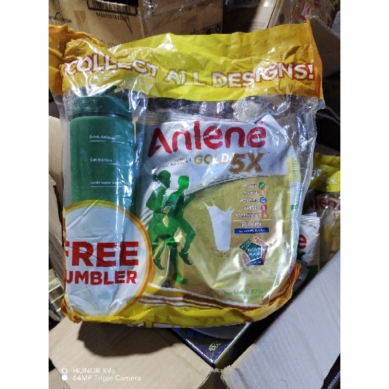 anlene gold 5x plain 990g with free tumbler(EXP: 16june2025) | Shopee ...