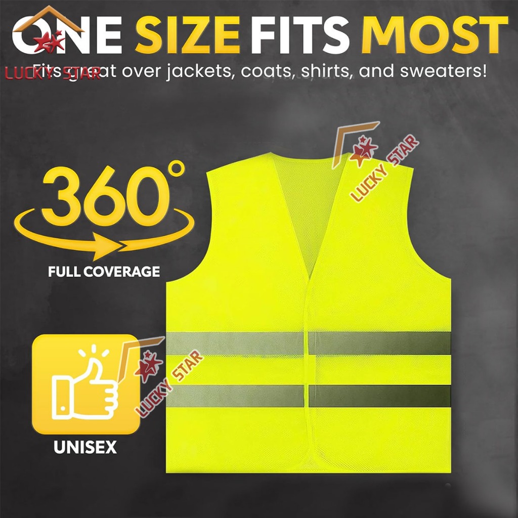 Reflectorize Personal Protective Equipment Vest Hi-Vis Vest Work Safety ...