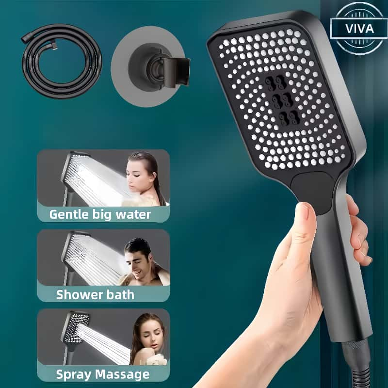 Stainless Steel hand shower Square rain shower head Toilet Shower ...