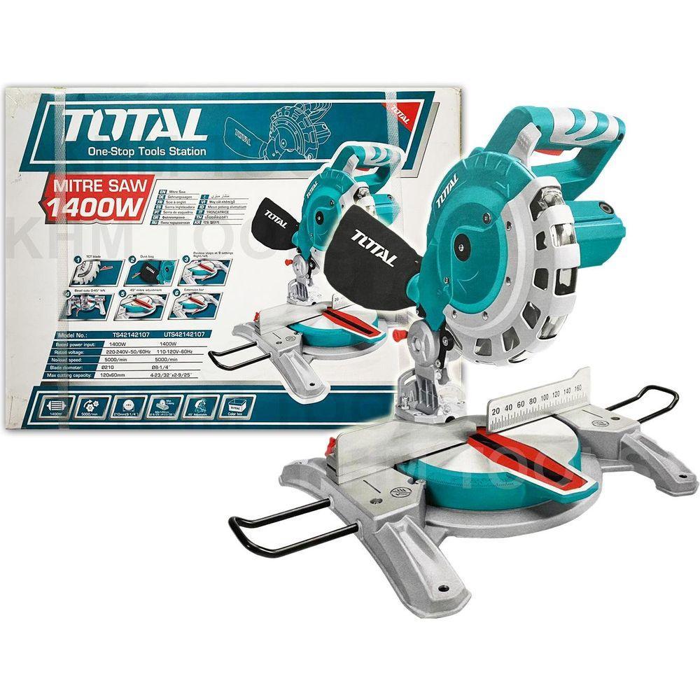 TOTAL MITRE SAW 1400W ALUM TS42142107 | Shopee Philippines