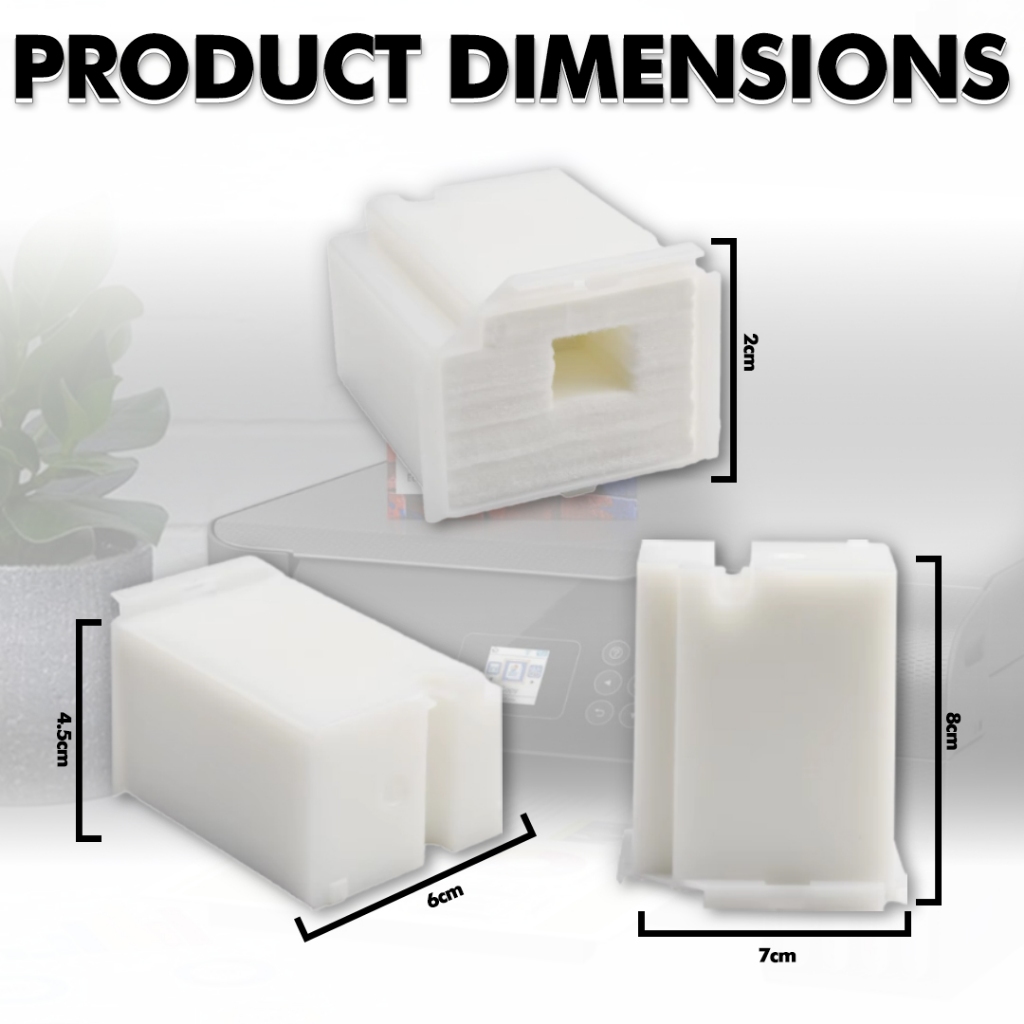 Waste ink sponge pad tank for Epson L3110 L3210 L5190 L5290 L3150 L3250 ...