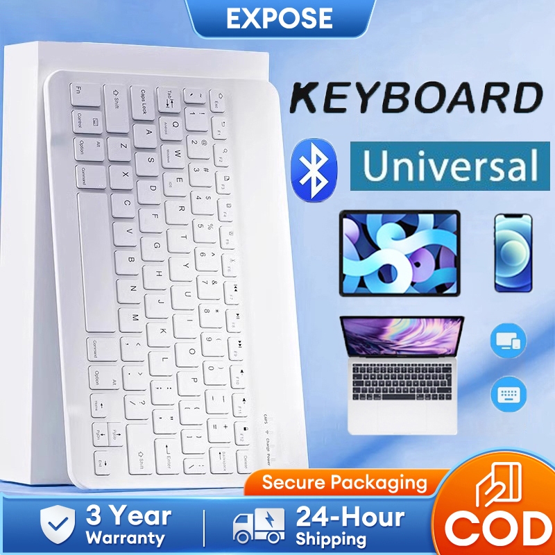 Expose Wireless Bluetooth Keyboard Tablet Ipad Phone Keyboard For Android Mobile Notebook