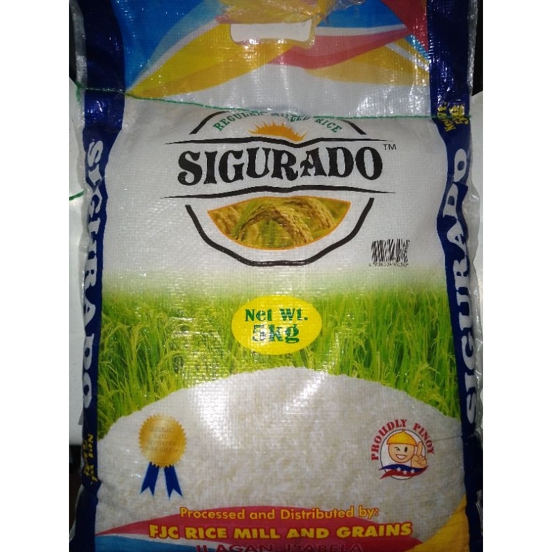 Sigurado Regular Milled Rice 5kg | Shopee Philippines