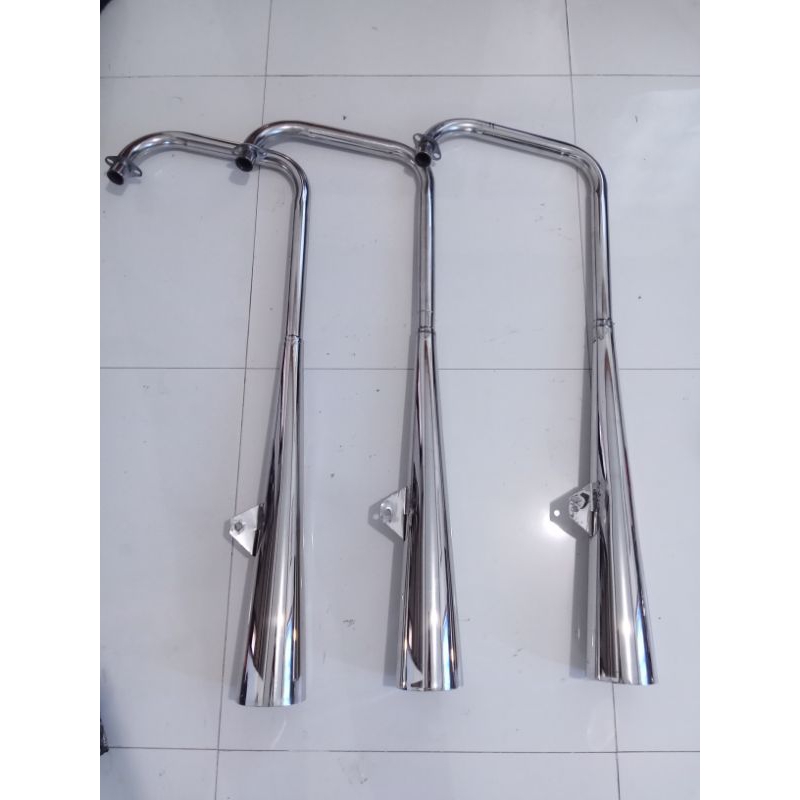 BAJAJ CT 125 New Model MUFFLER Chicken Pipe (Malutong Tunog) | Shopee ...