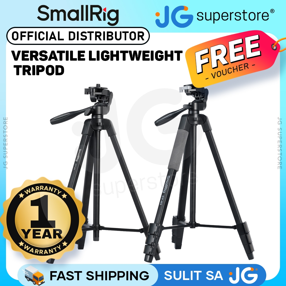 SmallRig CT-01 CT-03 Versatile Lightweight Tripod with Quick-Release ...