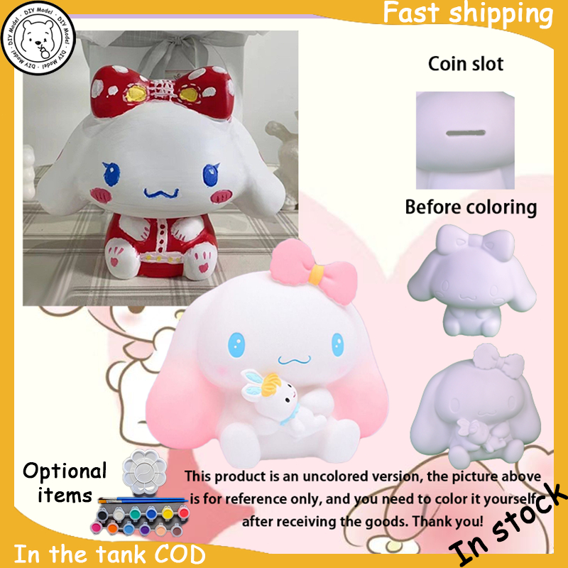 DIY Model Diy Paint your own coinbank piggy bank Christmas gifts ...