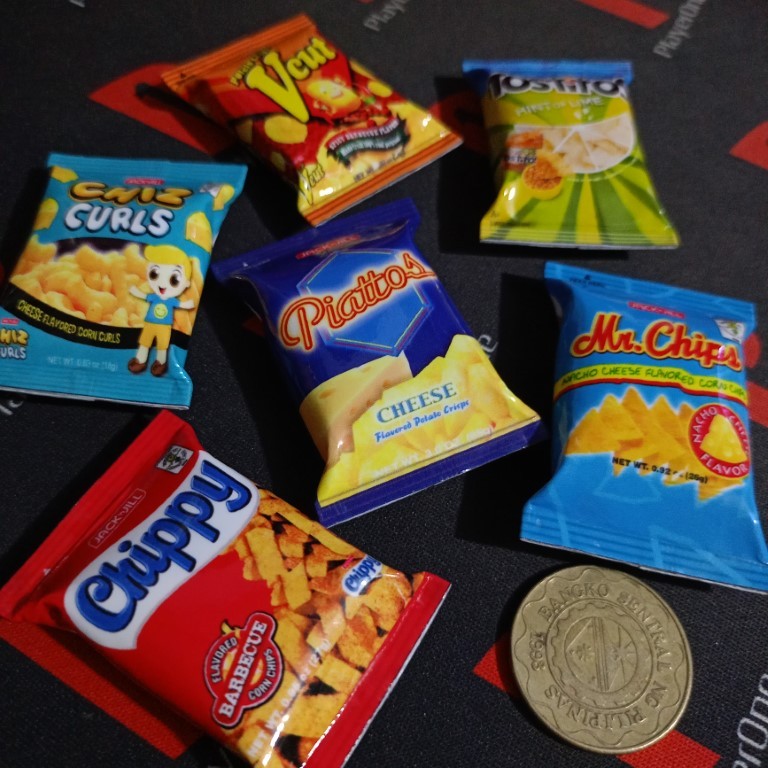 Chichirya X Chips 3D Miniature Ref Magnet (Ideal for collections, gifts ...