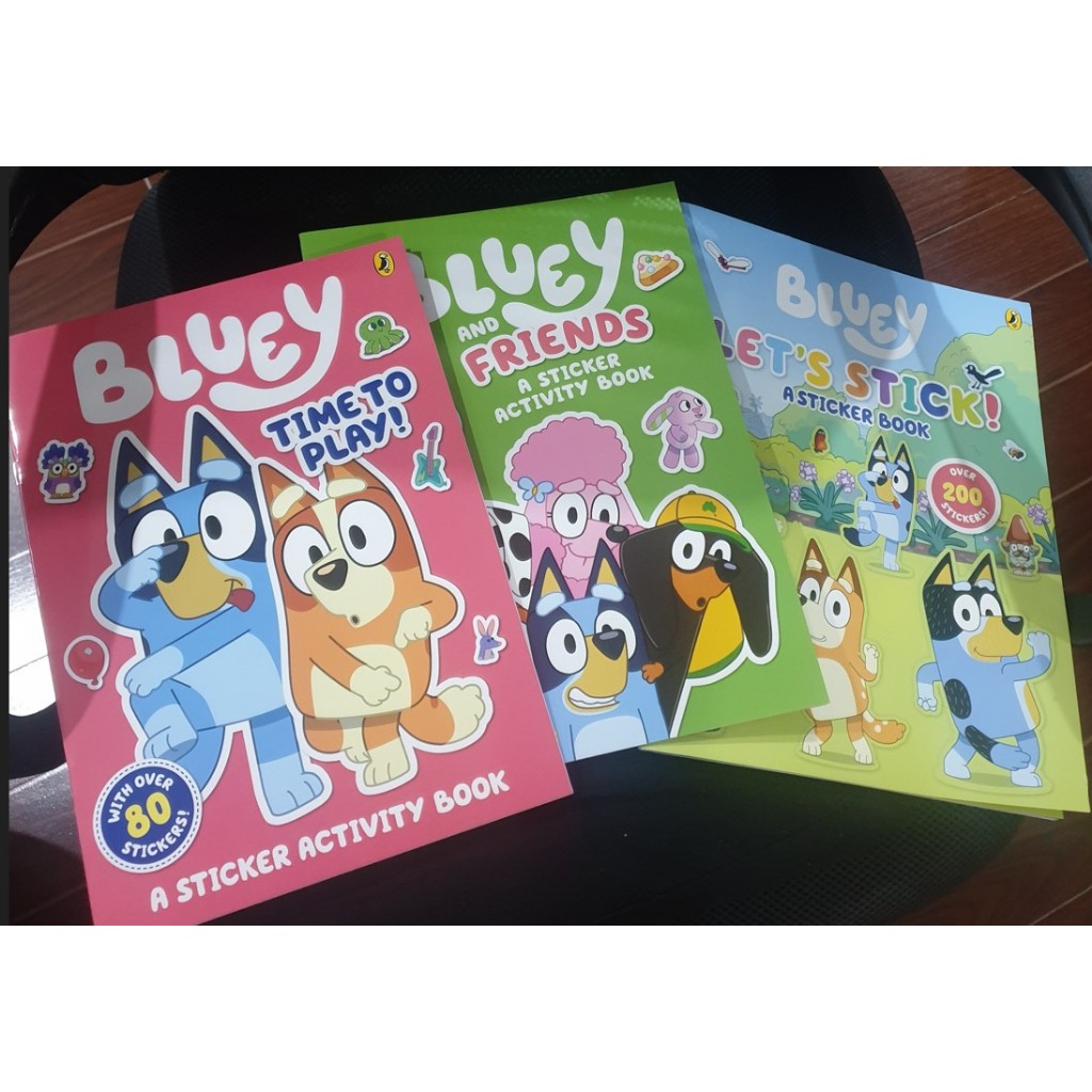 Bluey Sticker Activity Books | Shopee Philippines