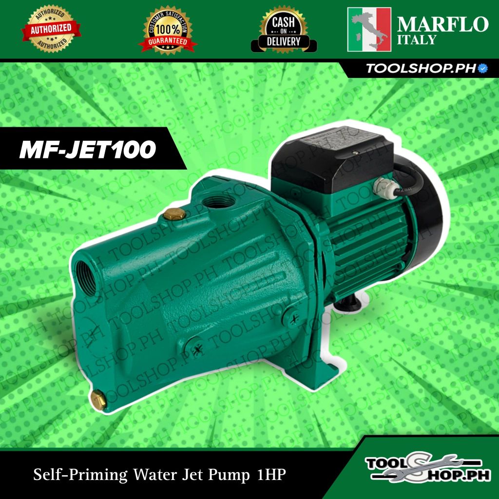 MARFLO Italy Self-Priming Jet Pump 1HP JET100 | Shopee Philippines
