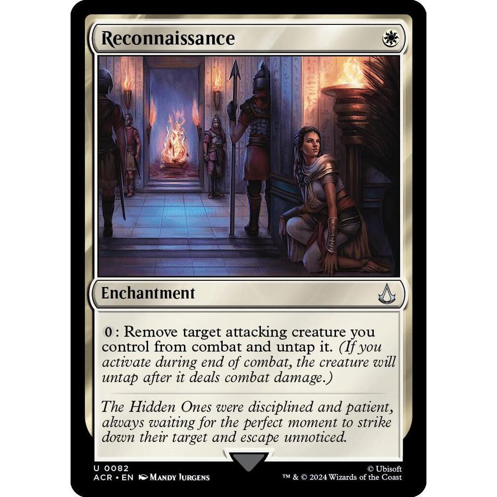 Reconnaissance - Universes Beyond: Assassin's Creed (ACR) MTG | Shopee ...