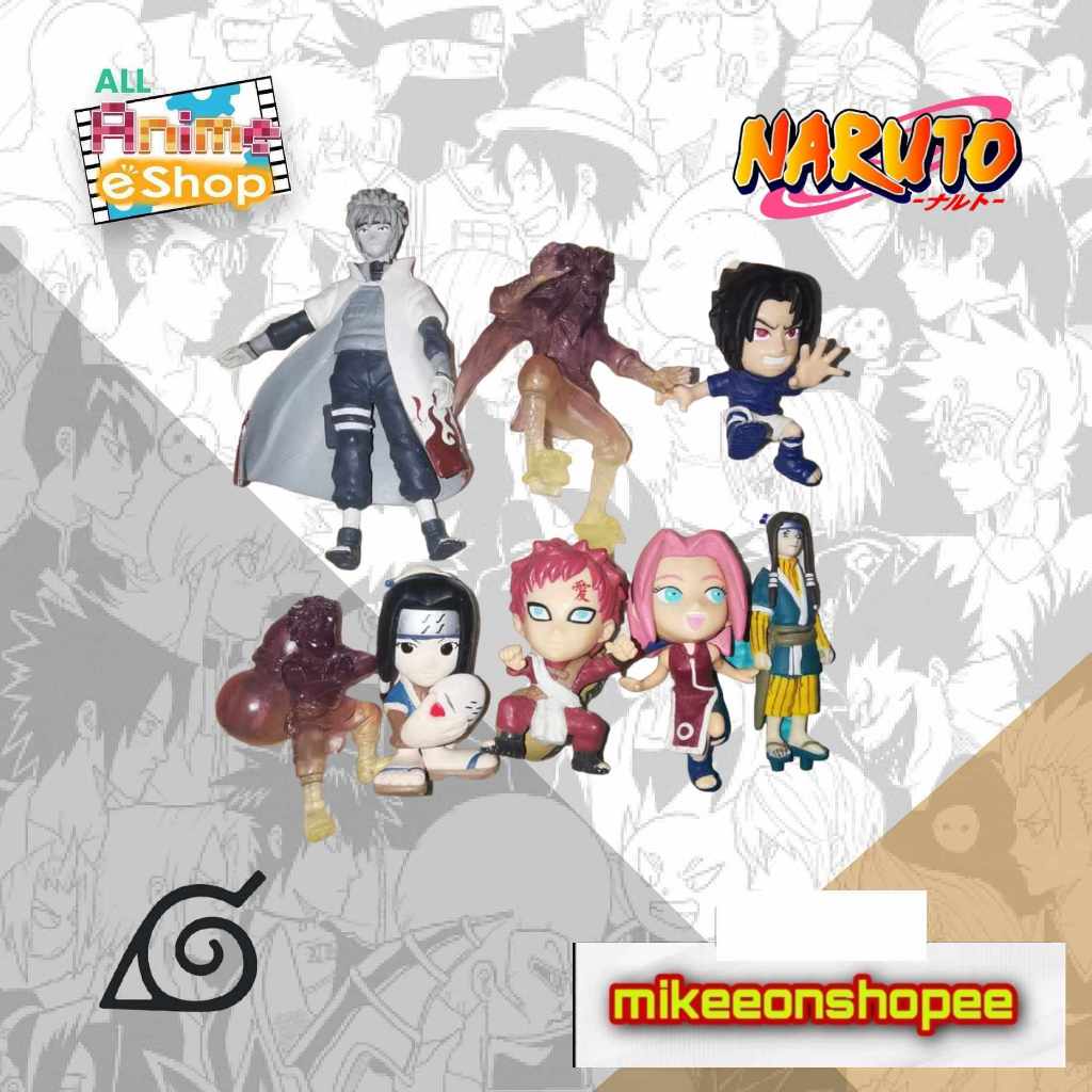 COD AUTHENTIC Naruto Characters Mini Figures | Shopee Philippines