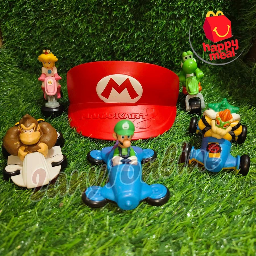 Mcdo Happy Meal Mario Kart (2014) Preloved Toys | Shopee Philippines