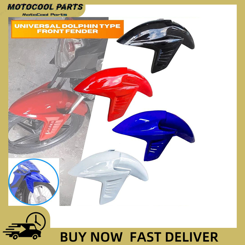 UNIVERSAL FRONT FENDER "DOLPHIN" BLACK | Shopee Philippines