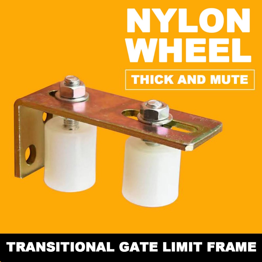 Gate top guide Wear-Resistant Nylon Roller Guide Wheel For Sliding Gate ...
