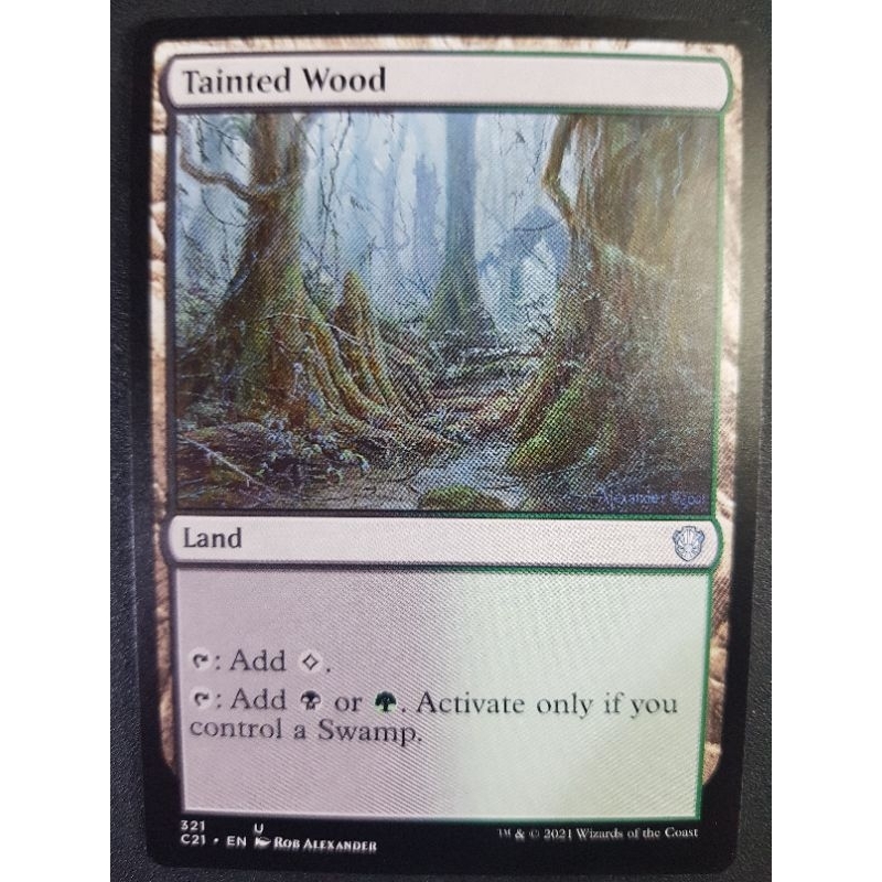 Tainted Wood(C21) MTG | Shopee Philippines