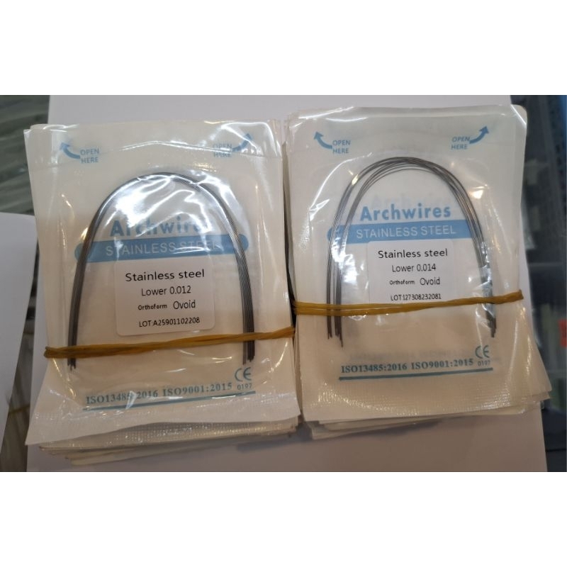 1 pack archwires stainless steel (10pcs) | Shopee Philippines