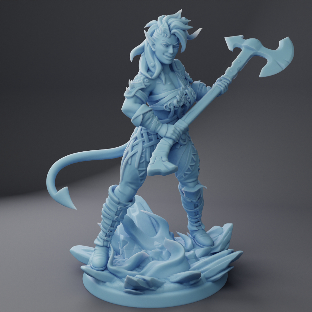 TG - Charla the Infernal Heart DND 3D Printed Model/32mm | Shopee ...