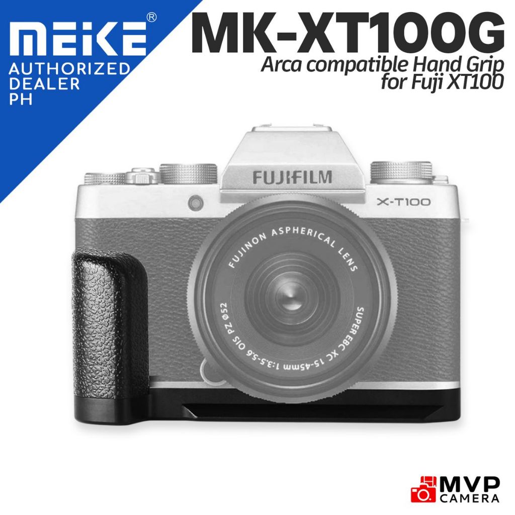 MEIKE MK-XT100G Aluminum Alloy Hand Grip Quick Release L Bracket Plate ...