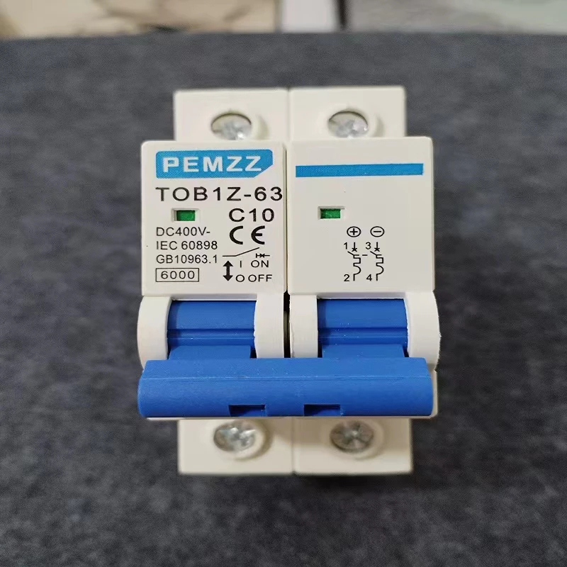 Air Switch Circuit Breaker AC Red and DC Blue Breaker 10A 16A 20A 32A ...