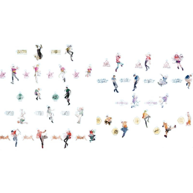 Paradox Live - Satsuki, Iori, Yohei, Ryu, Toma, Itsuki, Kei, Rokuta ...