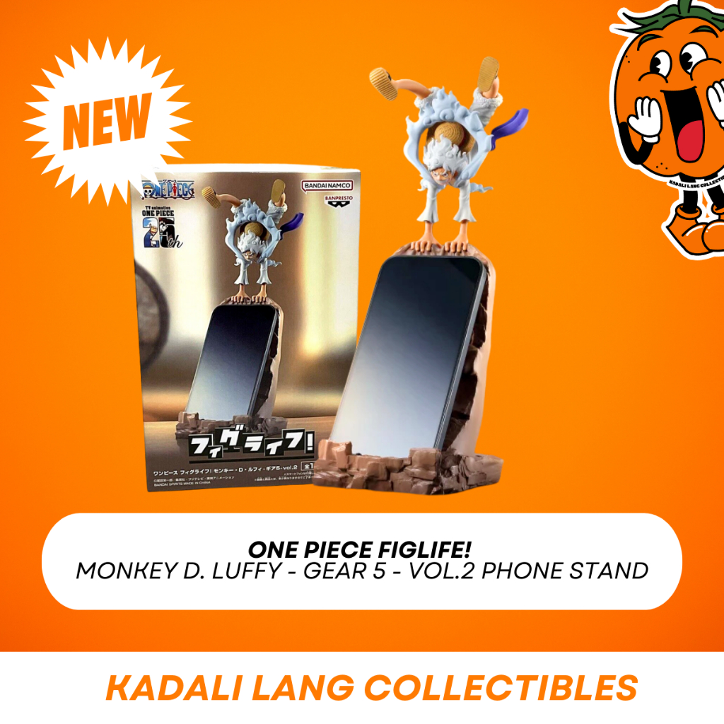 AUTHENTIC ONE PIECE FigLife! Monkey D. Luffy - Gear 5 - Vol.2 phone ...