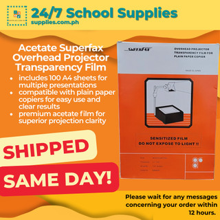 Acetate Superfax Overhead Projector Transparency Film Sensitized A4 ...