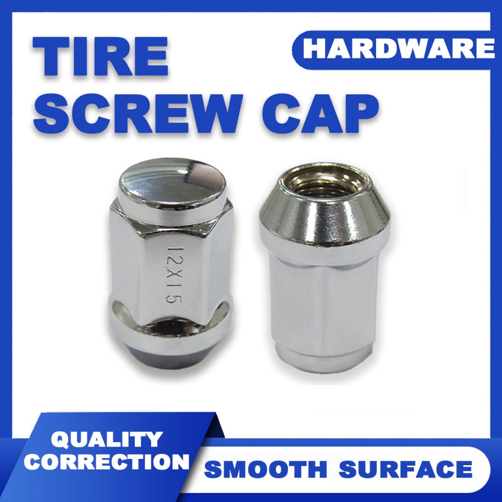 Wheel nut for car Universal 10Pcs Carbon Steel Hex Lug Nuts For Car ...