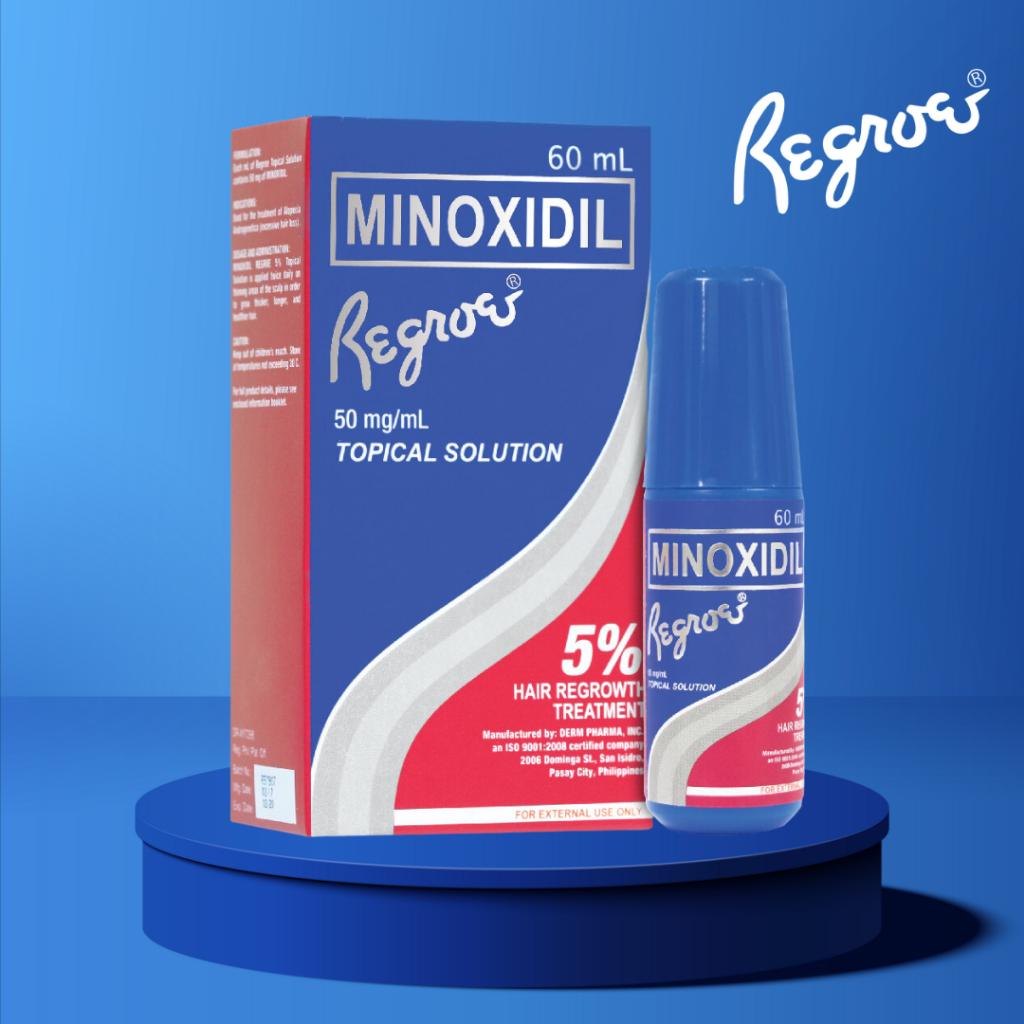 Regroe Minoxidil 5% 60ML | Shopee Philippines