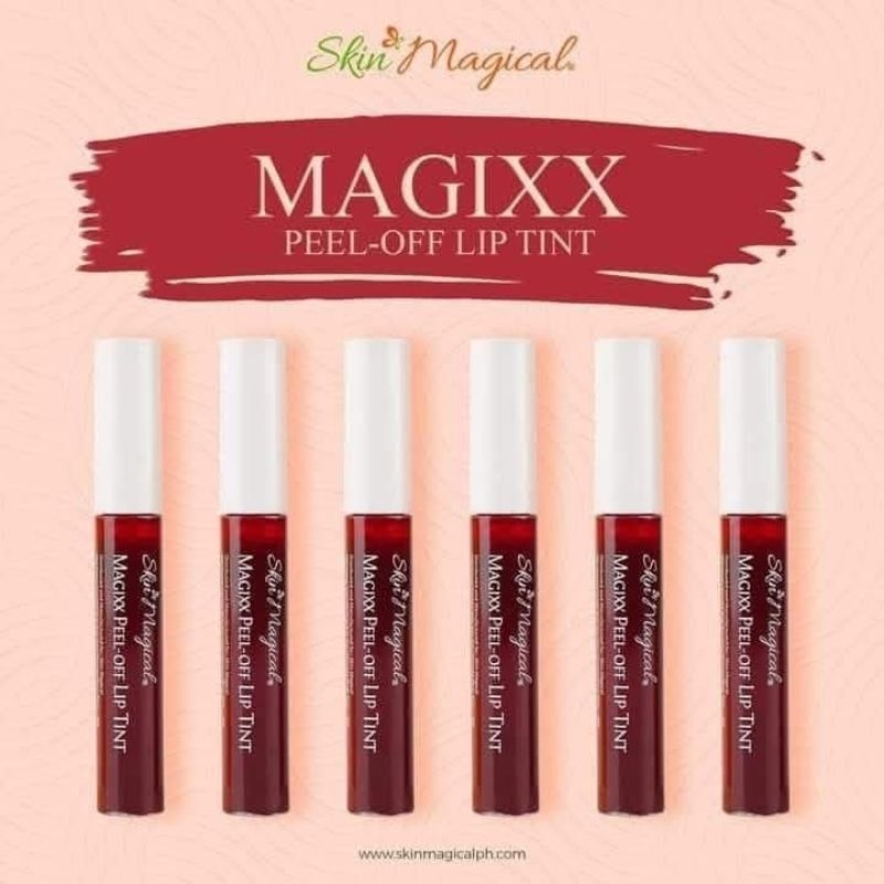 Skin Magical Magixx Peel Off Lip Tint (CIYA- RED) | Shopee Philippines