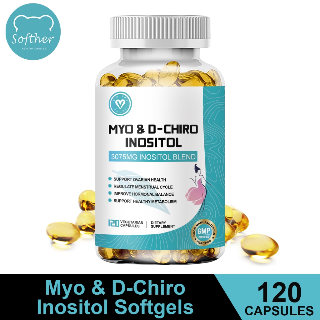 SOFTHER Myo&D-Chiro Inositol Capsules Support Ovarian Function and ...
