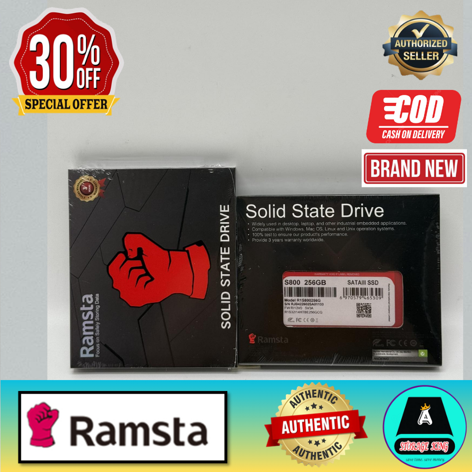 Ramsta SSD S800 256GB computer storage SSD High Speed Solid State Drive ...