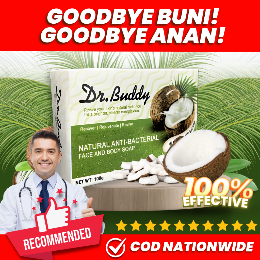 Original Dr. Buddy 1 Soap 100% Purely Organic and Natural Effective ...