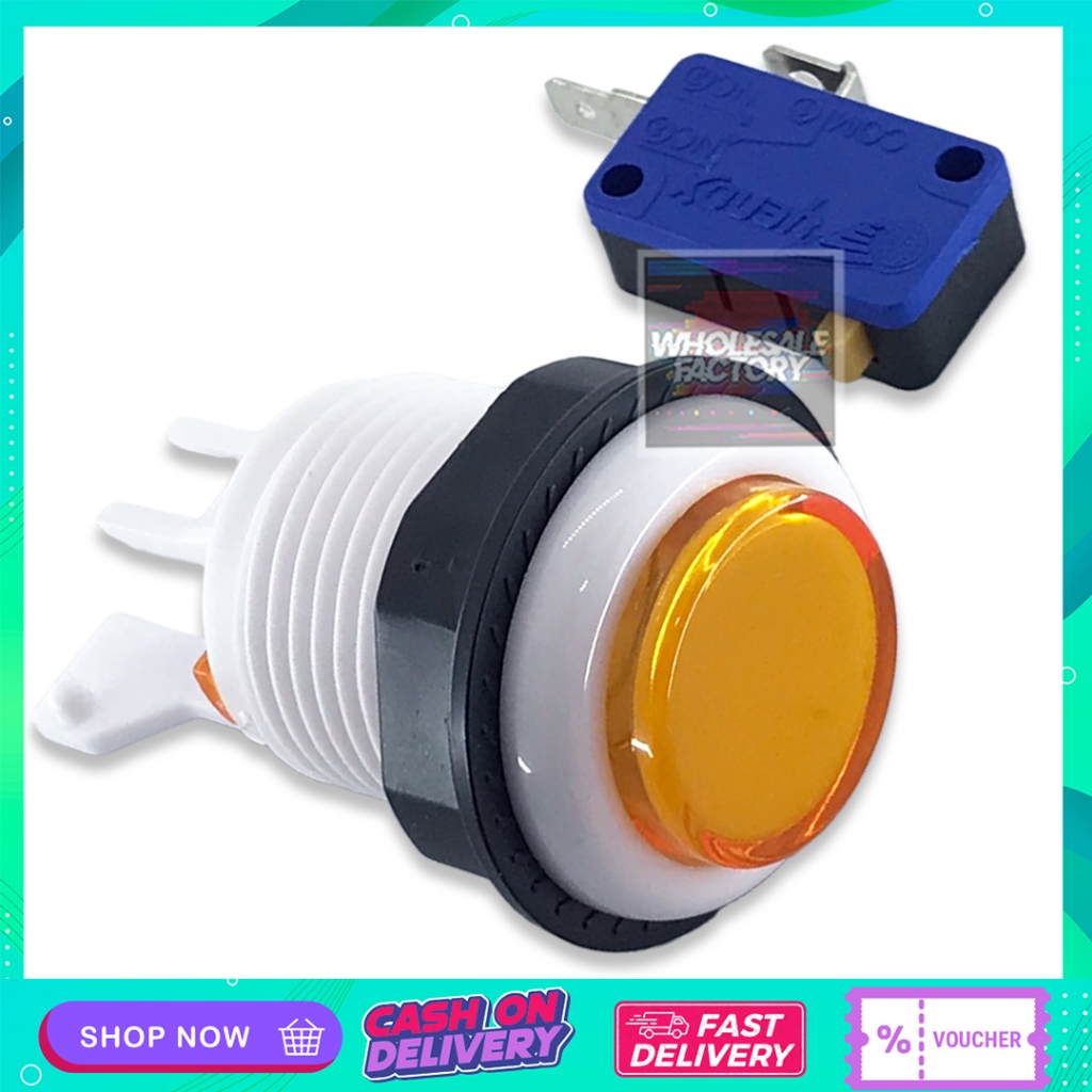 WHOLESALE ORANGE Push Button Switch For Karaoke/Videoke With ...