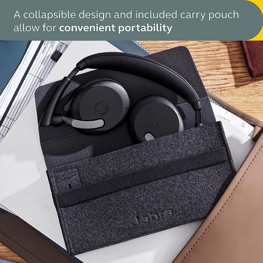 JABRA EVOLVE 2 65 FLEX | NOISE CANCELLING | SLIGHTLY USED | 100% SMOOTH ...