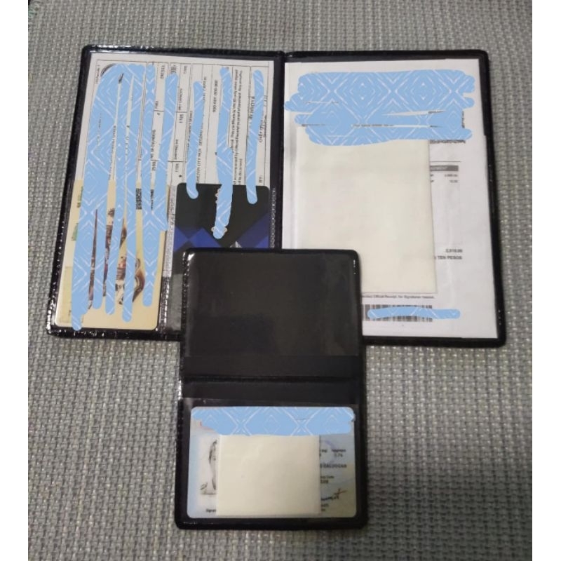 HOLDER OF DRIVER’S LICENSE AND 1 HOLDER OF ORCR WITH RFID SLOT ( GORDON ...
