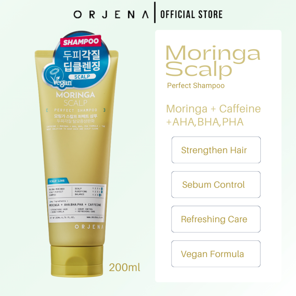 Orjena Moringa Scalp Perfect Shampoo [ Scalp Care | Sebum Control ...